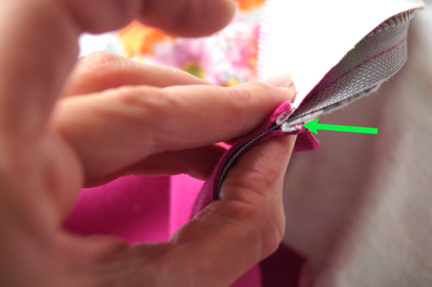 Pose facile d'une fermeture éclair séparable | Snaply Magazine