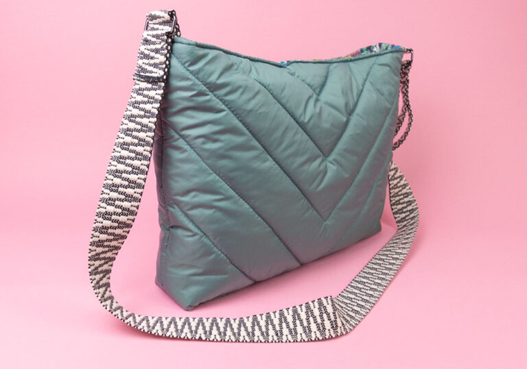 Patron gratuit : Sac doudoune matelassé - Snaply Magazine France