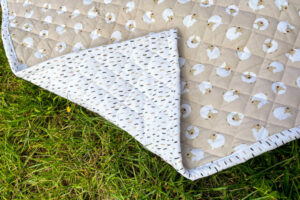 Patron gratuit - Tapis d'éveil Patchwork - Snaply Magazine France