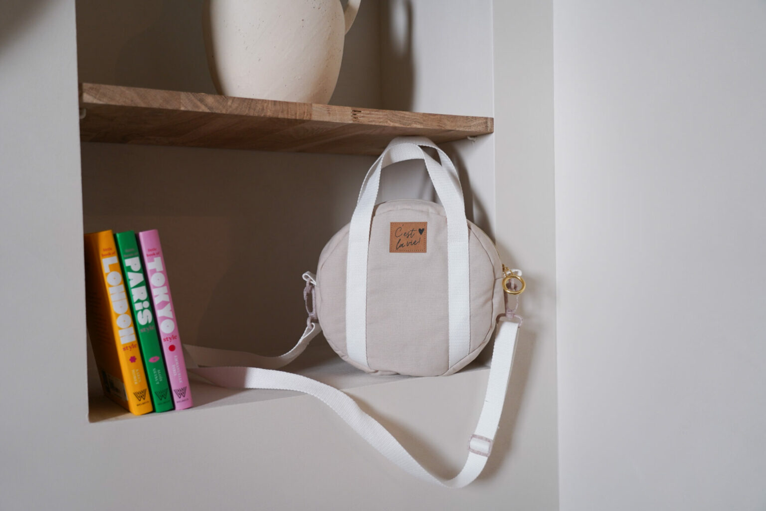 Patron gratuit : Tuto sac rond - Snaply Magazine