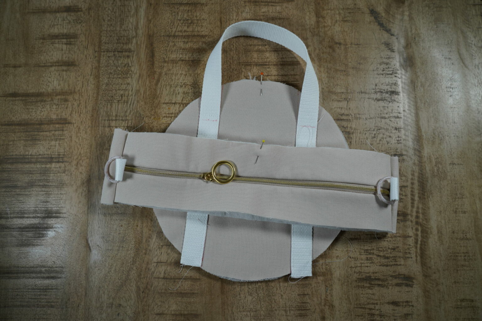 Patron gratuit : Tuto sac rond - Snaply Magazine