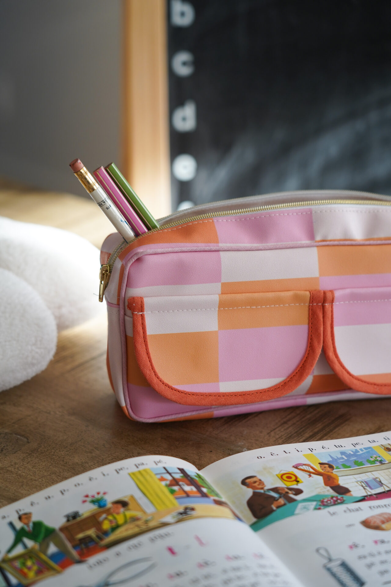 Tutoriel couture : Trousse d'école rétro - Snaply Magazine